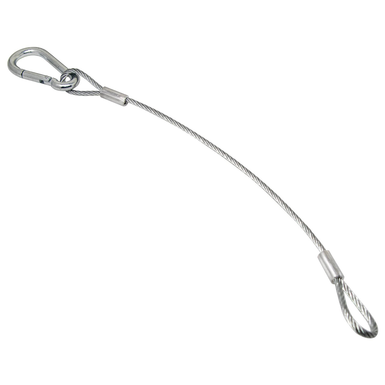 Odyssey 18″ Long Heavy-Duty Safety Cable with Extra Large Size Spring Hook