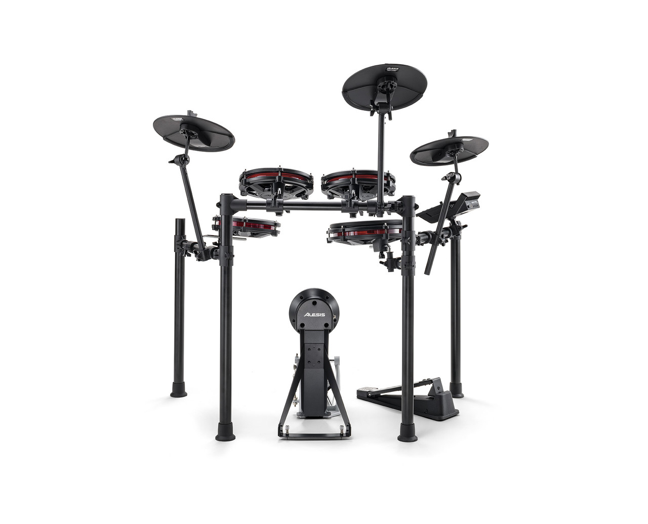 Alesis Nitro Max Kit | Eight Piece Electronic Drum Kit with Mesh Heads ...