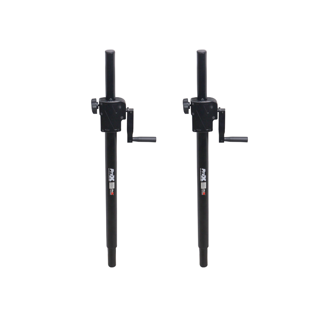Dual Crank System Package Adjustable Speaker-Subwoofer Pole M20 1-3/8 ...