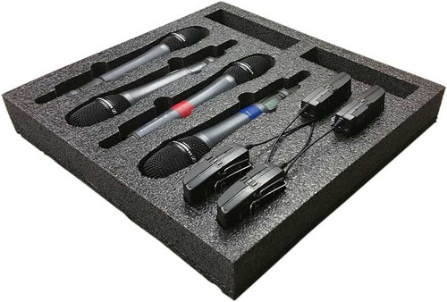 Wireless Microphone Foam Tray Insert - NLFX Professional
