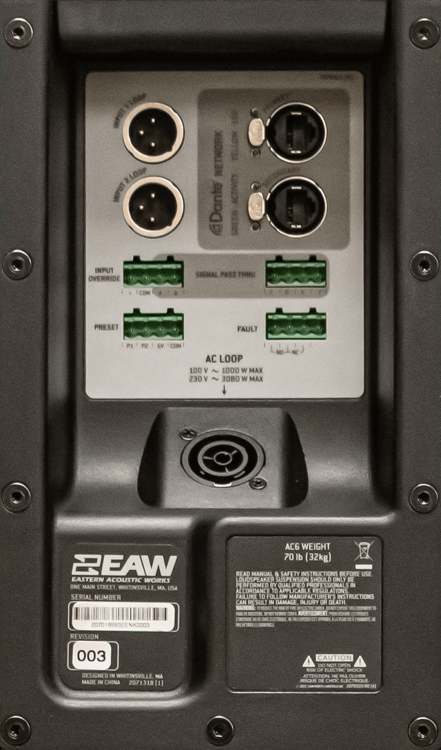 AC6 | Powered 6x6 Adaptive Column Loudspeaker