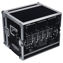 Odyssey 8U Pro Trolley Effects Rack with Wheels