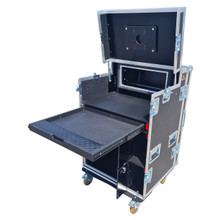 ProX Mobile AV Broadcasting Streaming Recording Studio Workstation Case ...