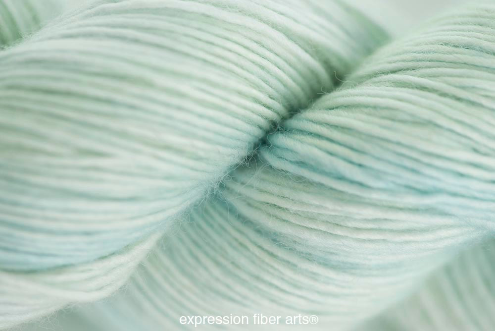 POWDER BLUE SOFT TWIST SUPERWASH MERINO SOCK - Expression Fiber Arts, Inc.