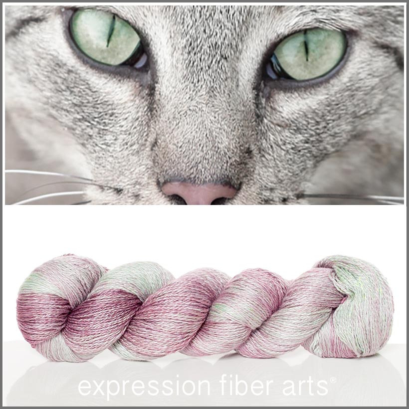 MISCHIEVOUS SHIMMERING CASHMERE FINGERING - Expression Fiber Arts, Inc.