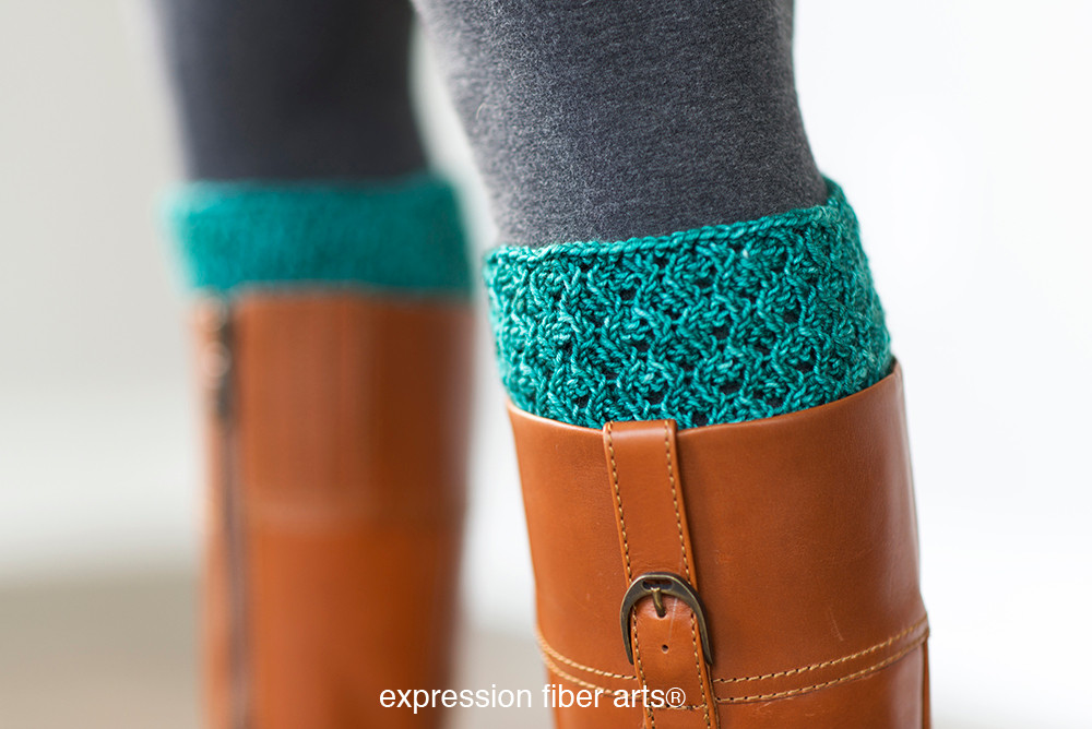 Danielle Knitted Boot Topper Pattern