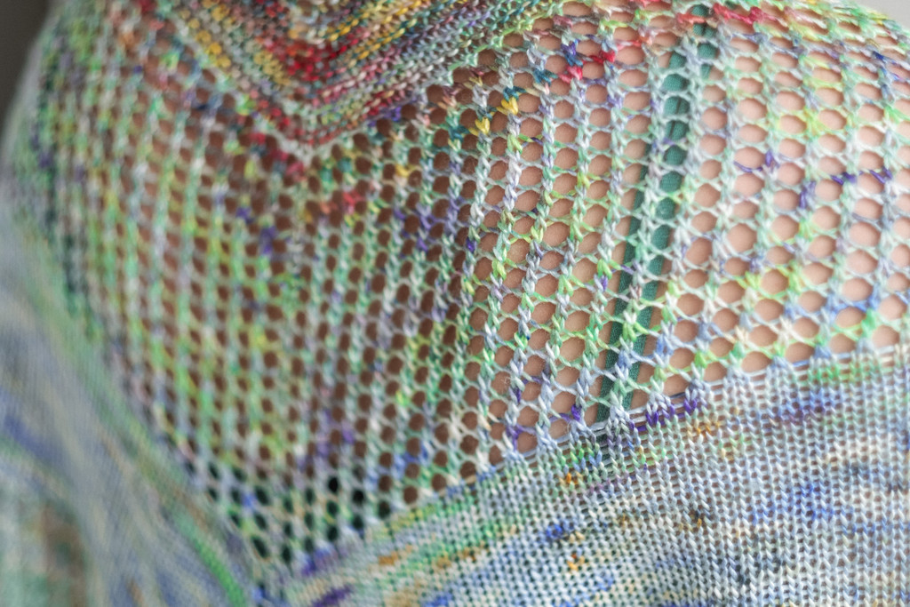 Ume Shawl Knitted Pattern