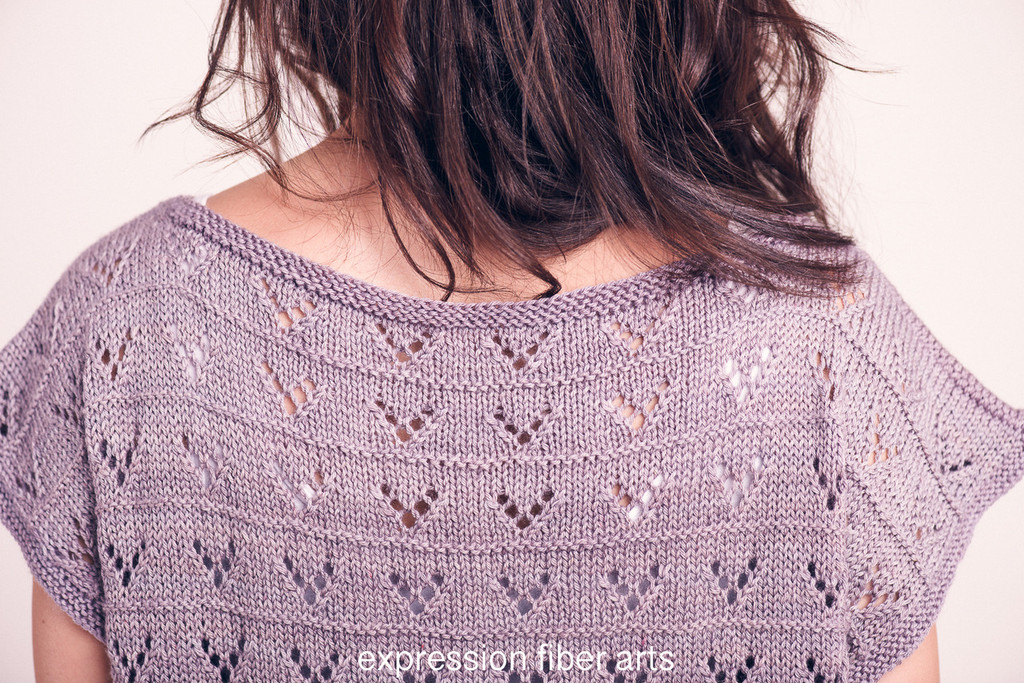 Hadi Tee - gorgeous knitted tee pattern