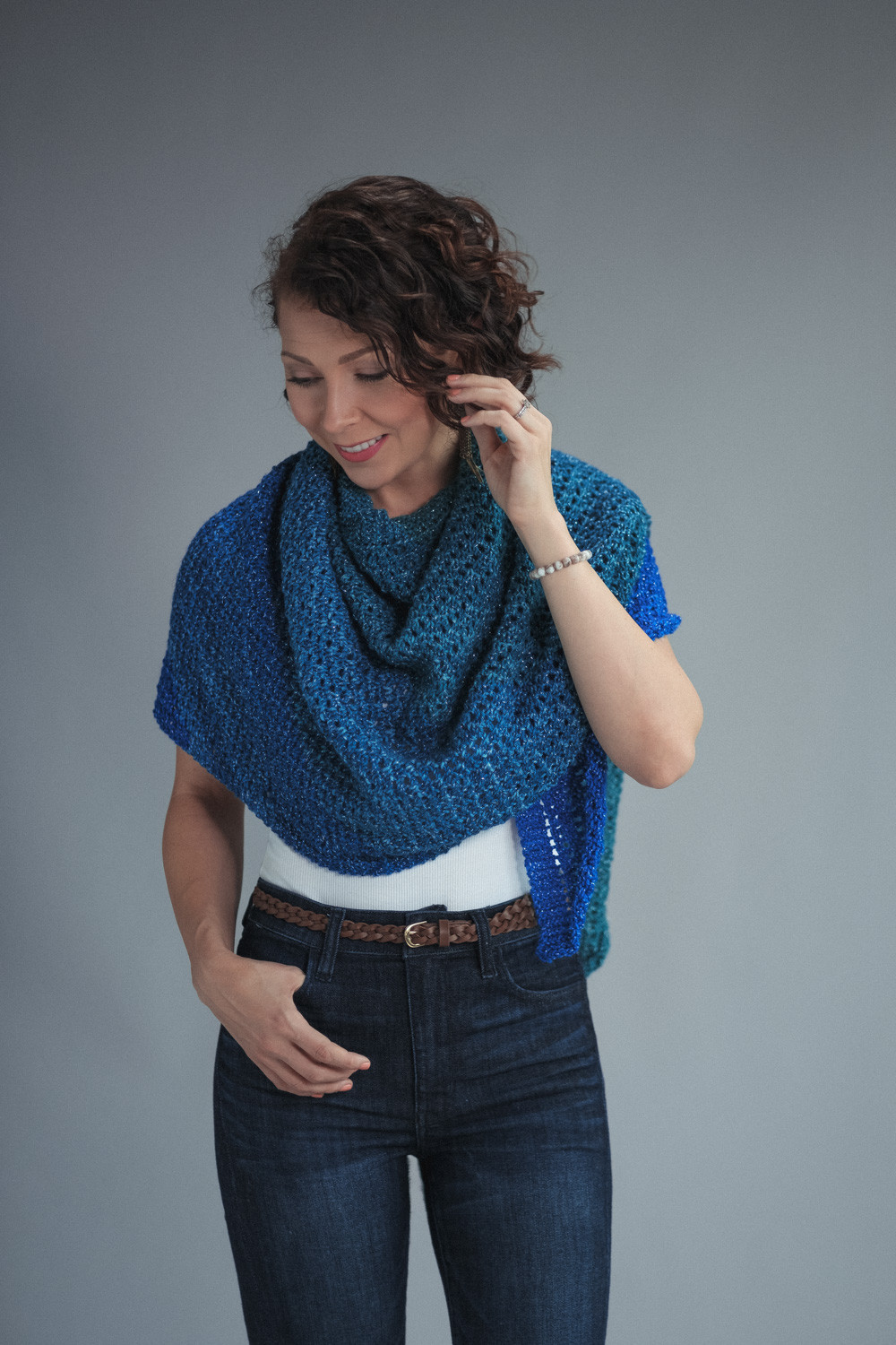 Free Palette Shawl Knitted Pattern