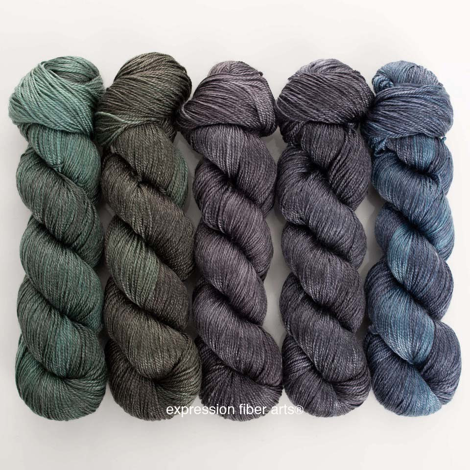 Mother Earth Hues 'LUSTER' SPORT KIT - Expression Fiber Arts