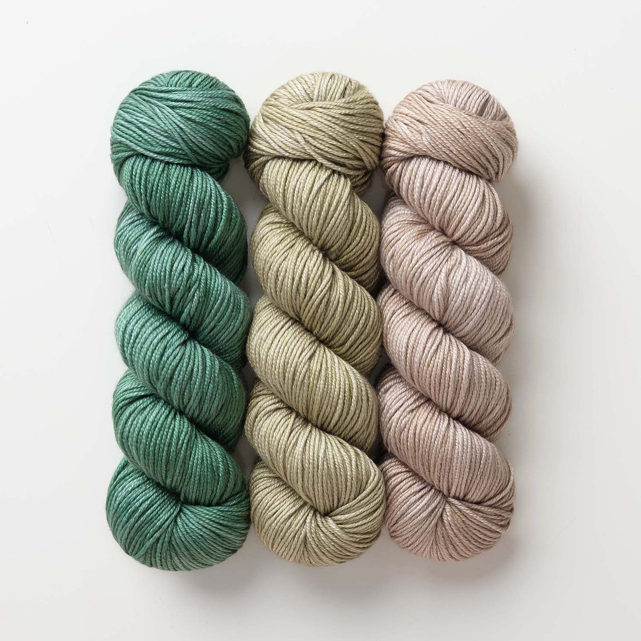 Demure Hues 'CREMA' WORSTED - Expression Fiber Arts