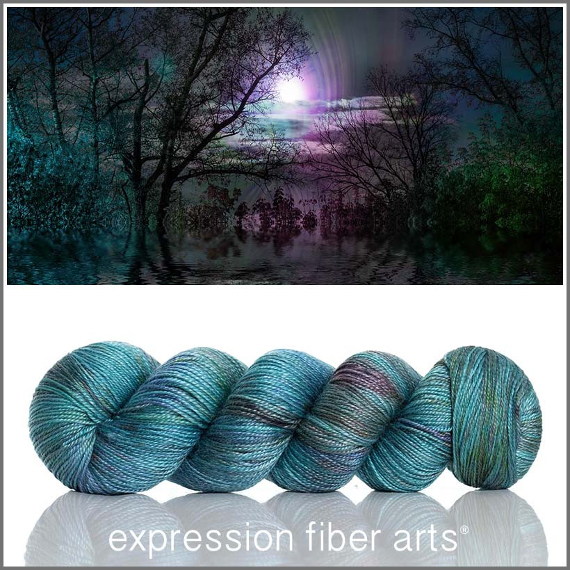 Wool Hand-Painted Sport Weight Yarn