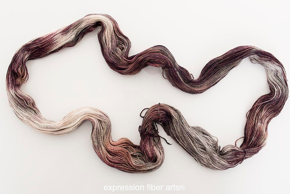 MOCHA SHIMMERING CASHMERE FINGERING - Expression Fiber Arts