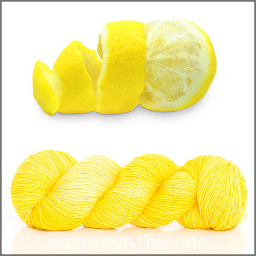 LEMON PUCKER 'RESILIENT' SOCK - Expression Fiber Arts