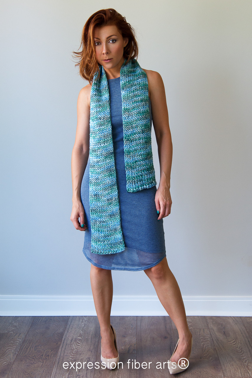 Simple Things in Life Knitted Scarf Pattern
