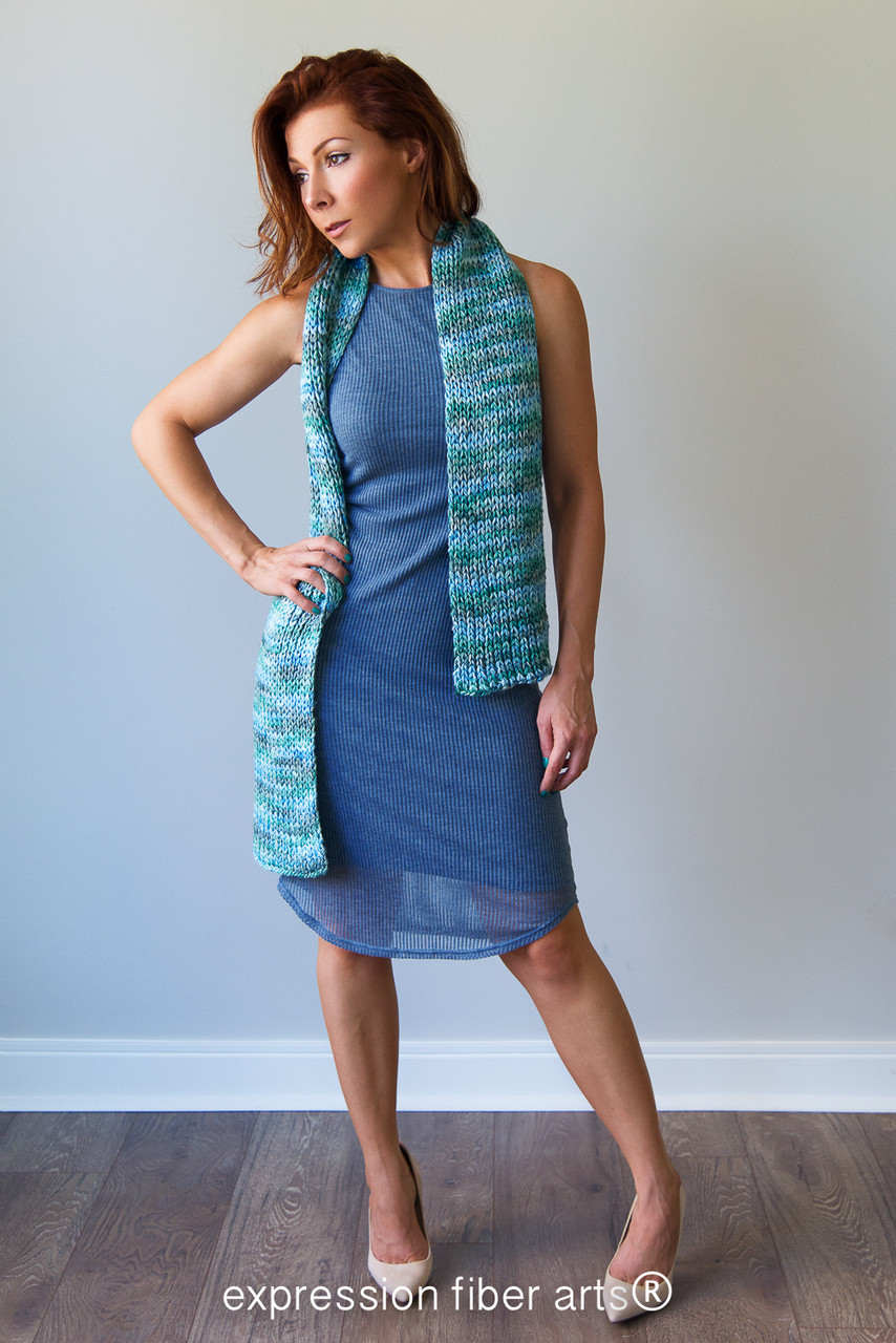 Simple Things in Life Knitted Scarf Pattern