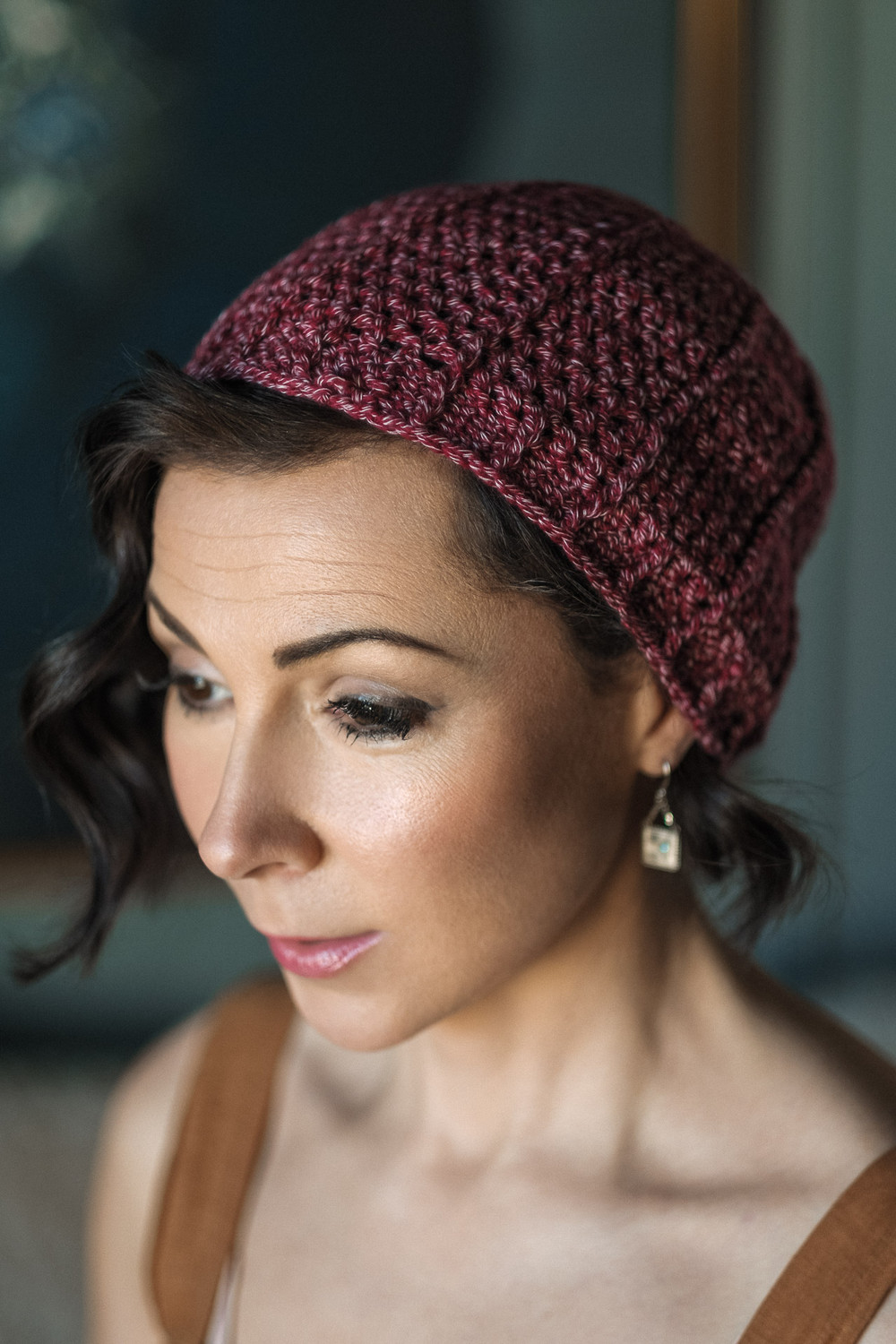 Sona Cabled Crochet Hat Pattern