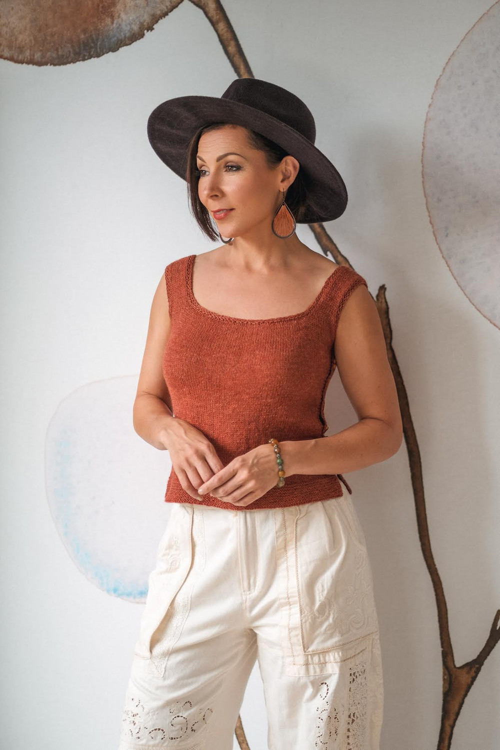 Pascal Knitted Tank Top Pattern