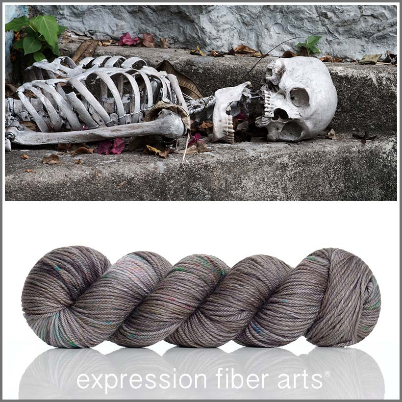 Skeletal 'ENDURING' WORSTED - Expression Fiber Arts