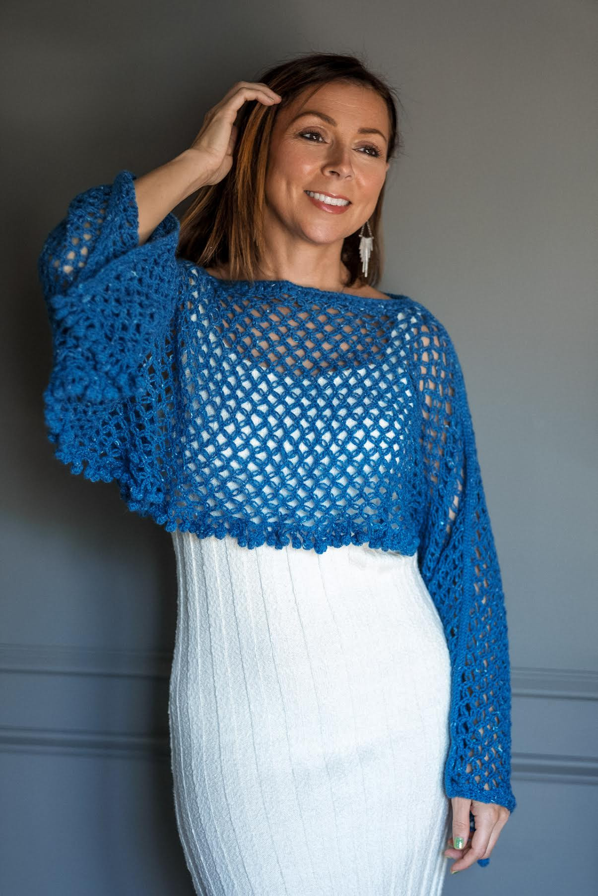 Secret Meadow Crochet Wrap Pattern