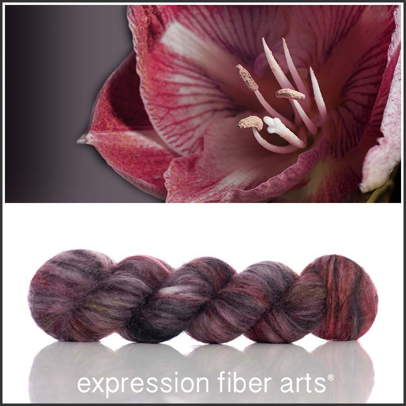Amaryllis 'GOSSAMER SILK' LACE - Expression Fiber Arts