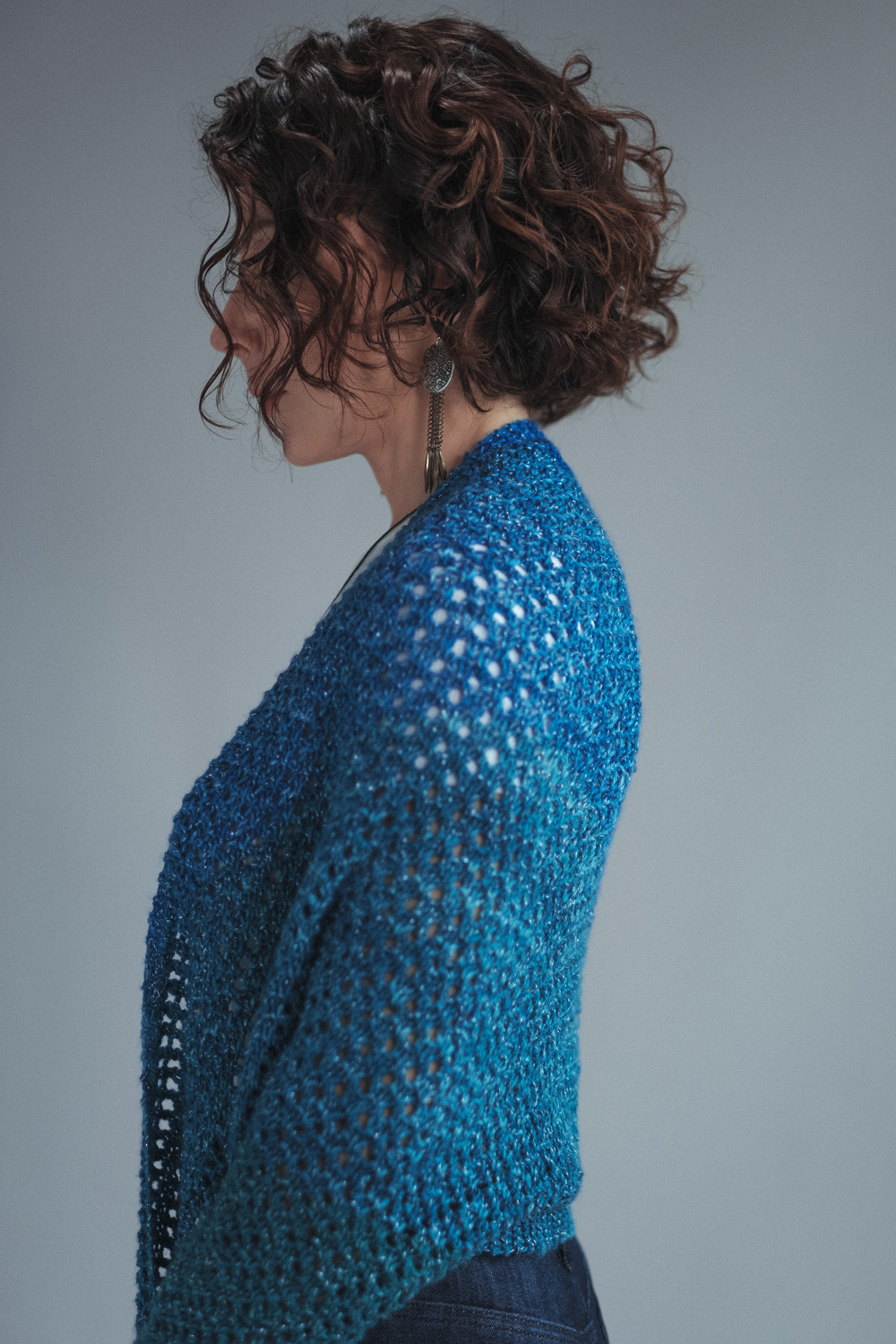 Free Palette Shawl Knitted Pattern