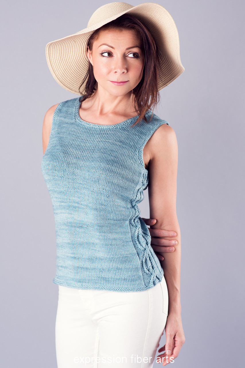 Fiddlefooted Knitted Tank Pattern