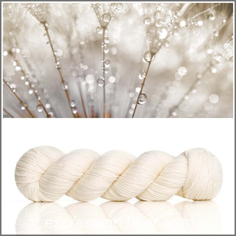 Dandelion Seed 'PUFF' FINGERING - Expression Fiber Arts