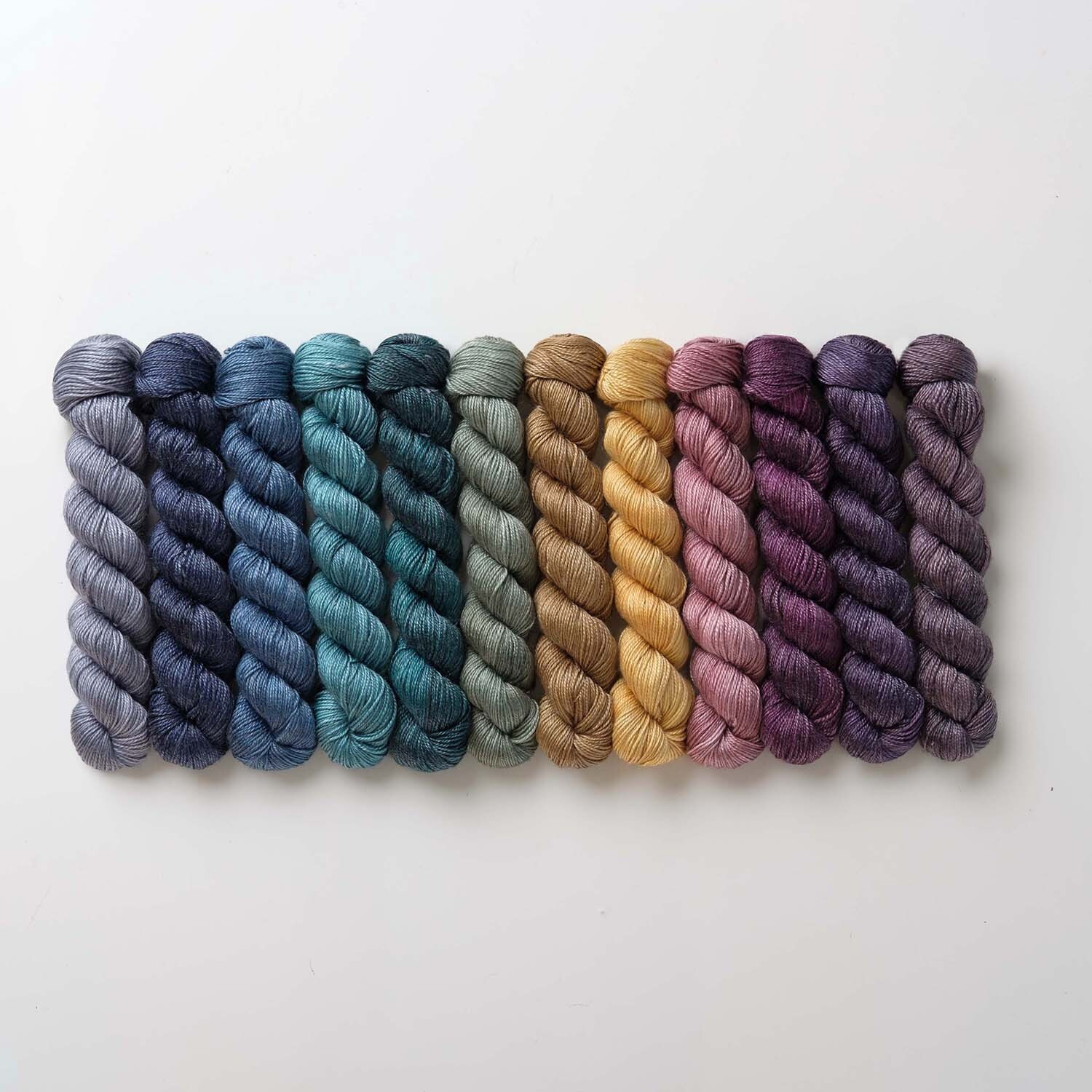 Wool Hand-Painted Sport Weight Yarn