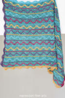 Squiggles Crochet Baby Blanket Pattern