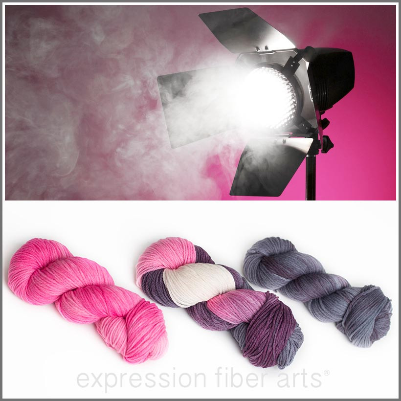 IN THE SPOTLIGHT KIT - SUPERWASH MERINO WOOL WORSTED - Expression Fiber ...