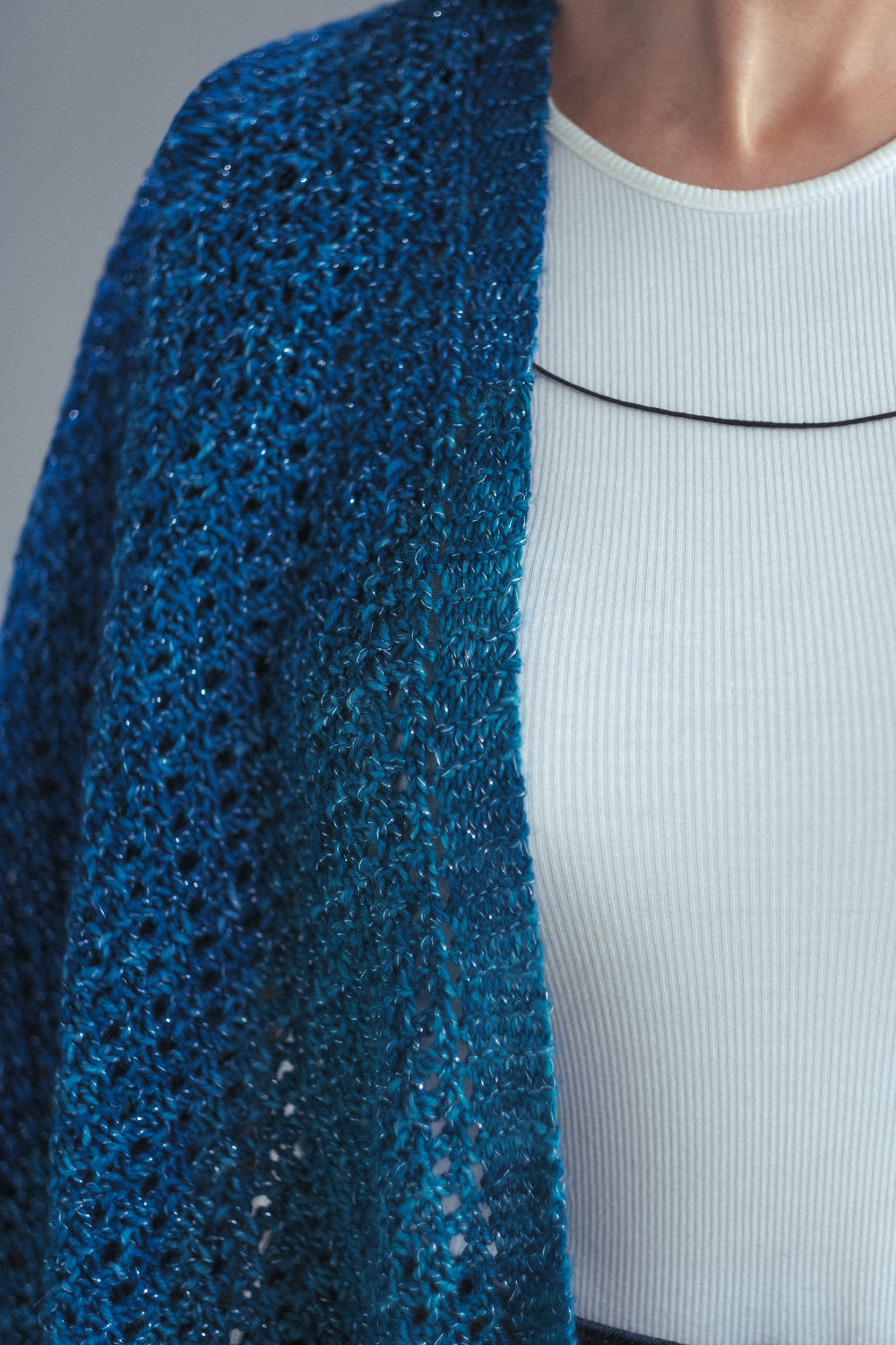 Free Palette Shawl Knitted Pattern