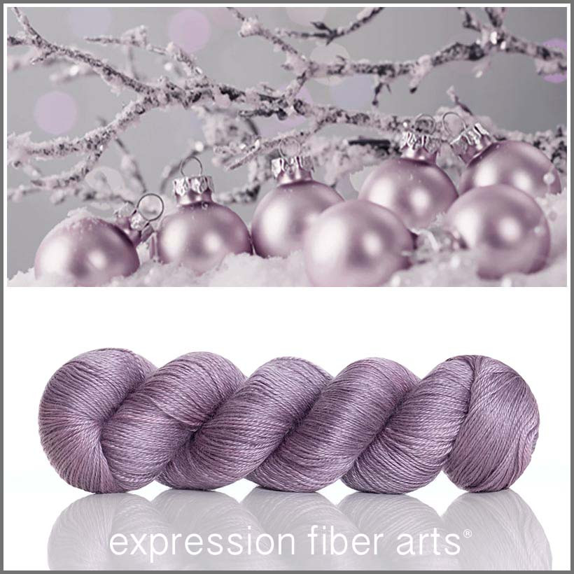 SNOW 'LUSTER' SUPERWASH MERINO TENCEL WORSTED YARN