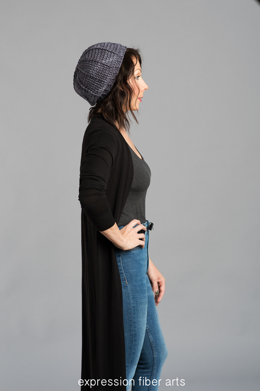 Sona Cabled Crochet Hat Pattern