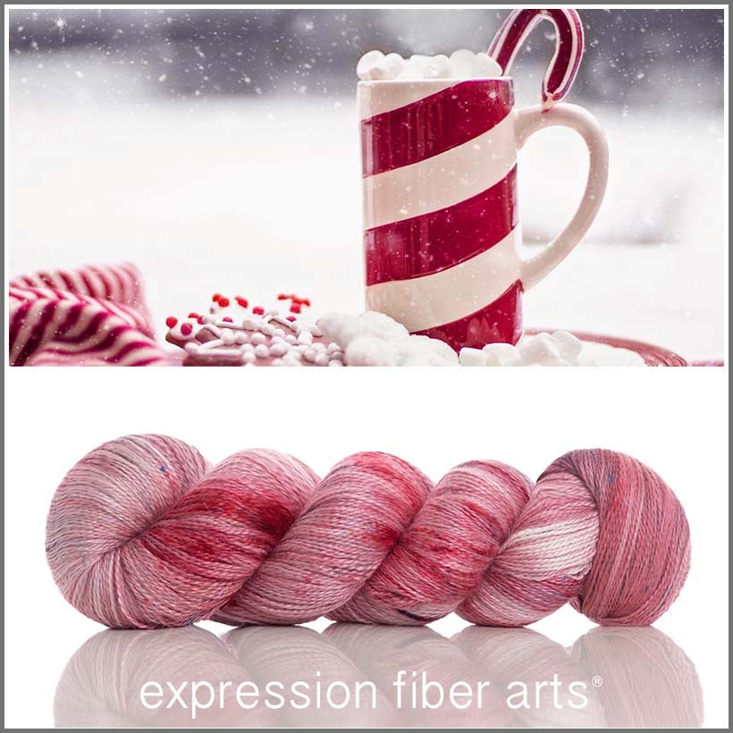 Candy Cane Crochet Ornament Pattern