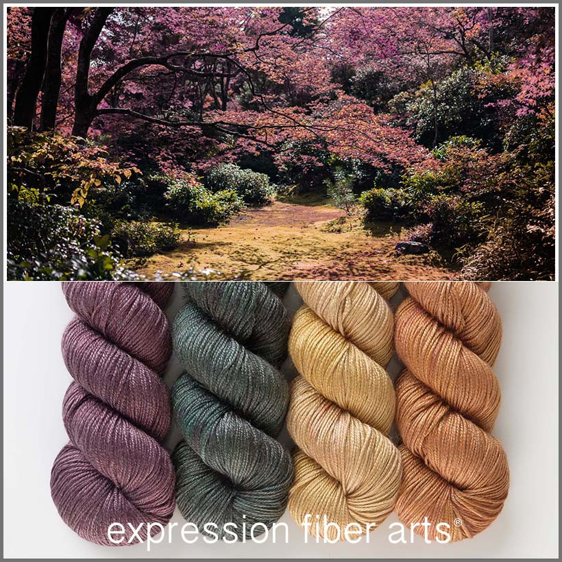 Pre-Order Autumnal Hues 'BEACON' DK KIT - Expression Fiber Arts