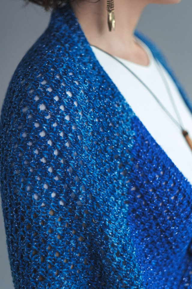 Free Palette Shawl Knitted Pattern