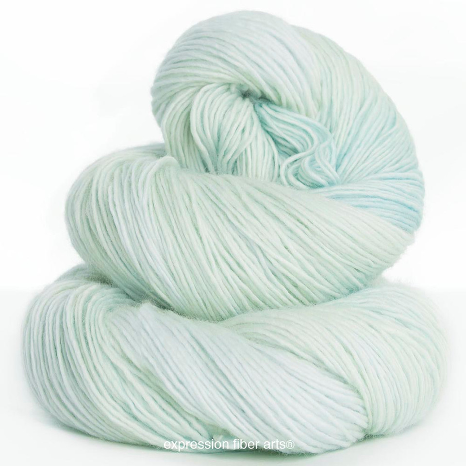 POWDER BLUE SOFT TWIST SUPERWASH MERINO SOCK - Expression Fiber Arts