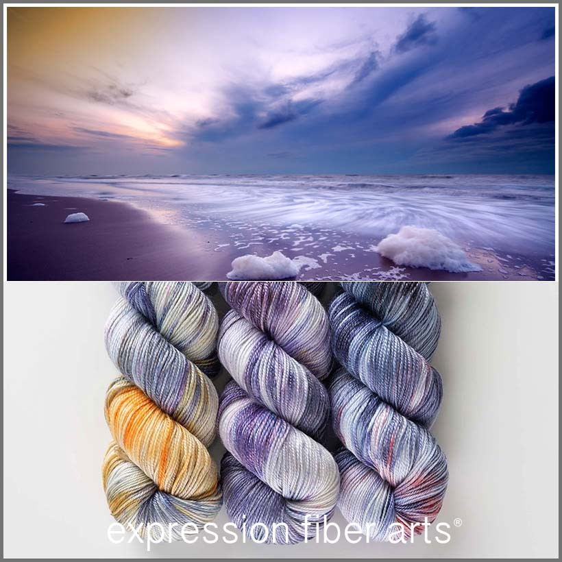 Wool Hand-Painted Sport Weight Yarn