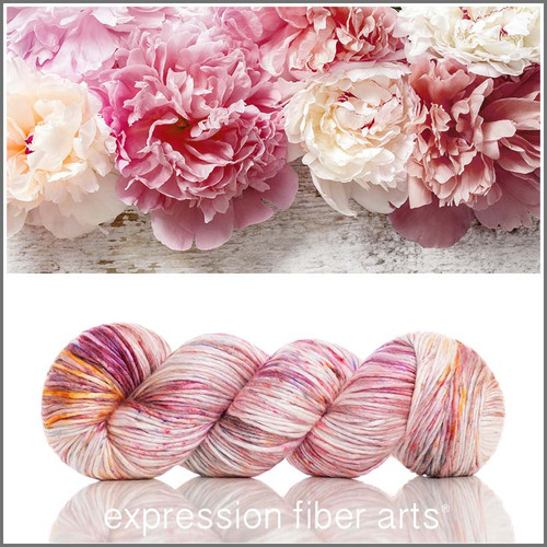 Carnation Charm 'PEARLESCENT' WORSTED - Expression Fiber Arts