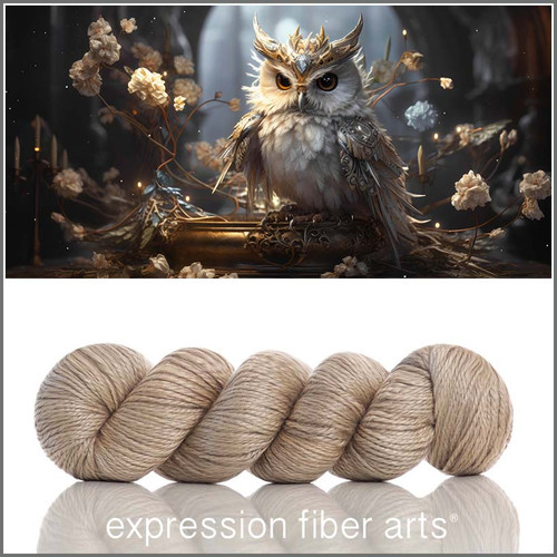 Pre-Order The Owl King 'LUSTER' WORSTED - Expression Fiber Arts