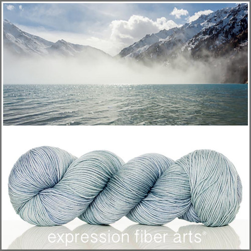 Mist 'RESILIENT' SOCK - Expression Fiber Arts