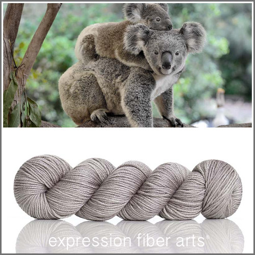 Pre-Order Koala 'CREMA' WORSTED - Expression Fiber Arts