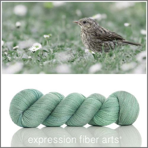 Wildflower Rhapsody 'YAK SILK' LACE - Expression Fiber Arts