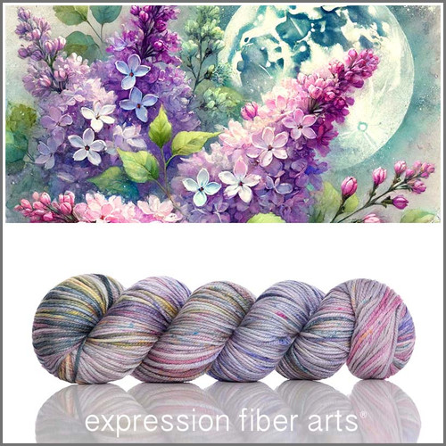 Moonlit Pearl 'CREMA' WORSTED - Expression Fiber Arts