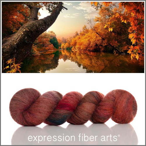 Autumn Lake 'CRUSHED CASHMERE' LACE - Expression Fiber Arts