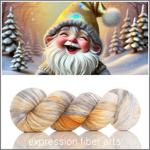 Snortentoot McBumblebottoms 'MOONGLEAM' Fingering - Expression Fiber Arts