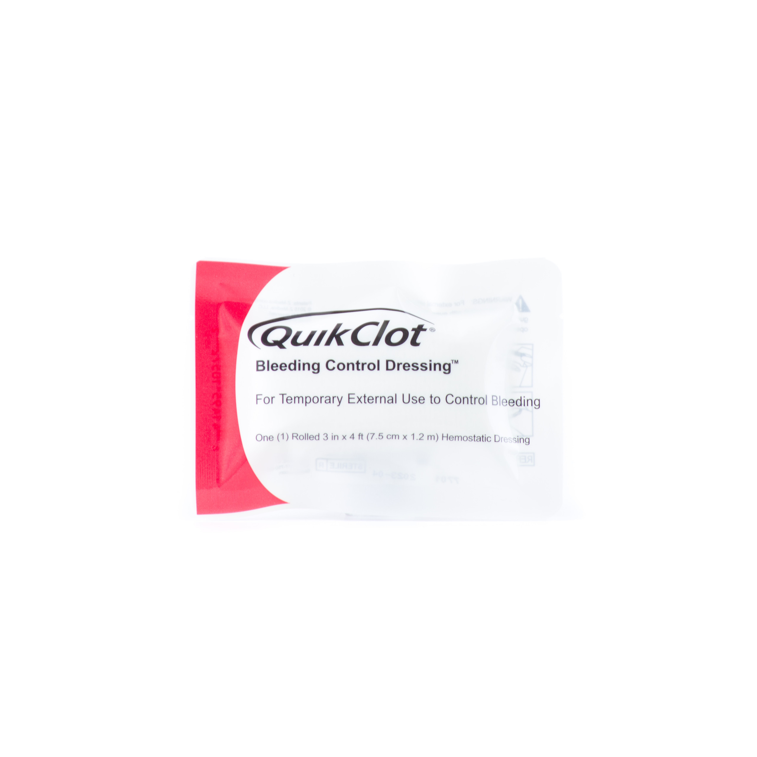 QuikClot® Bleeding Control Dressing - Rolled - 1110Gear.com