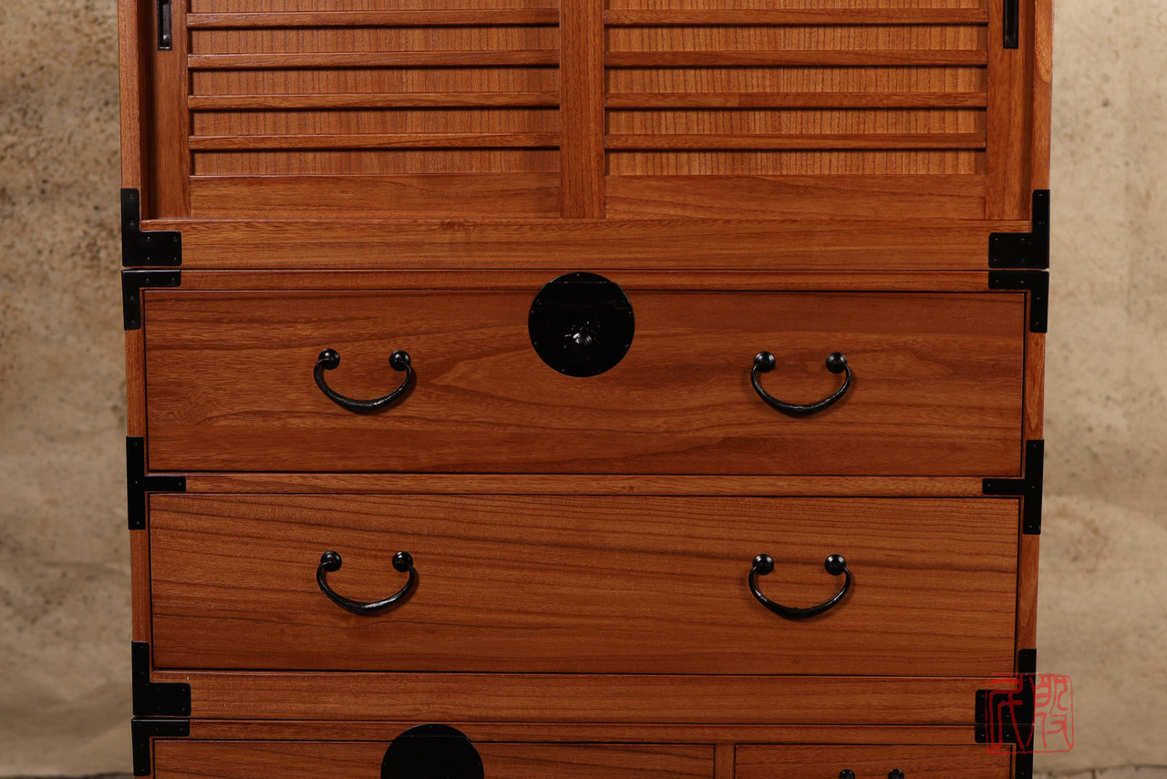 Japanese style 3 sections clothing chest (KB14)