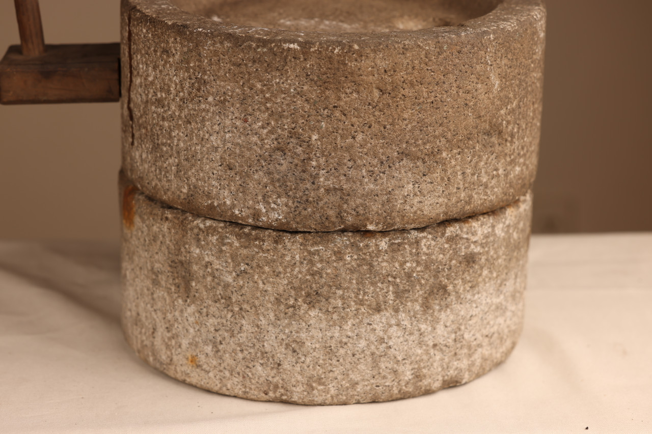 Vintage Japanese Stone Mill Grinder (22S-32) - Eastern Classics